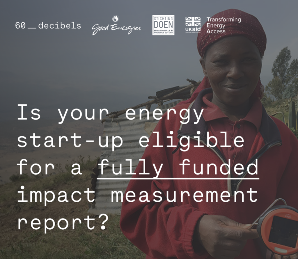 Inclusive Energy Opportunity: fully funded surveys for energy start-ups