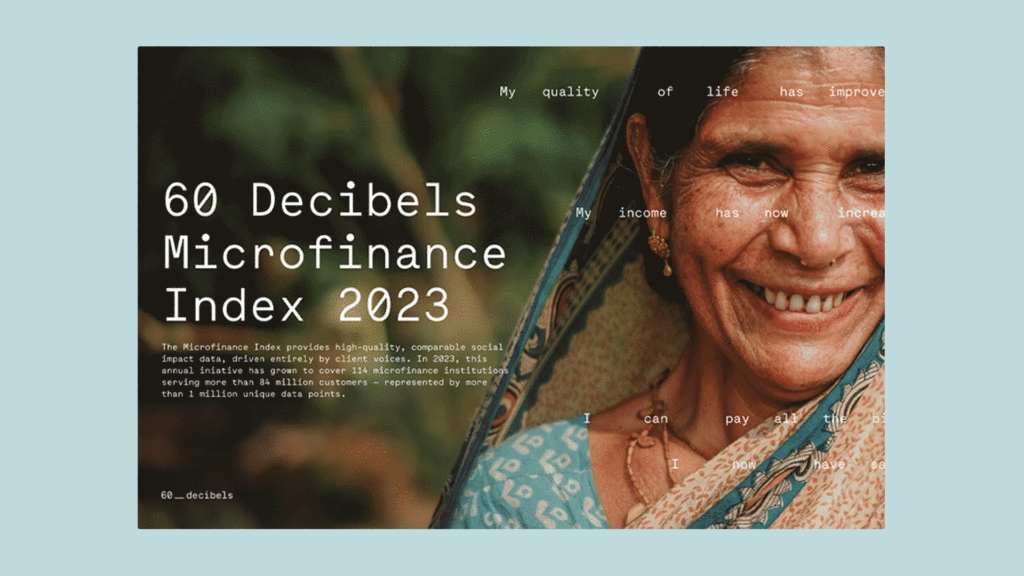 2023 Microfinance Index Report